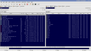 GNOME Commander: A nice software on Linux like Total Commander ...